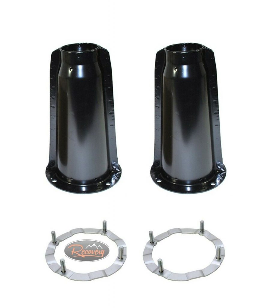 LAND ROVER DEFENDER – FRONT SHOCKER TURRETS FRONT SHOCK MOUNTS & RINGS ...