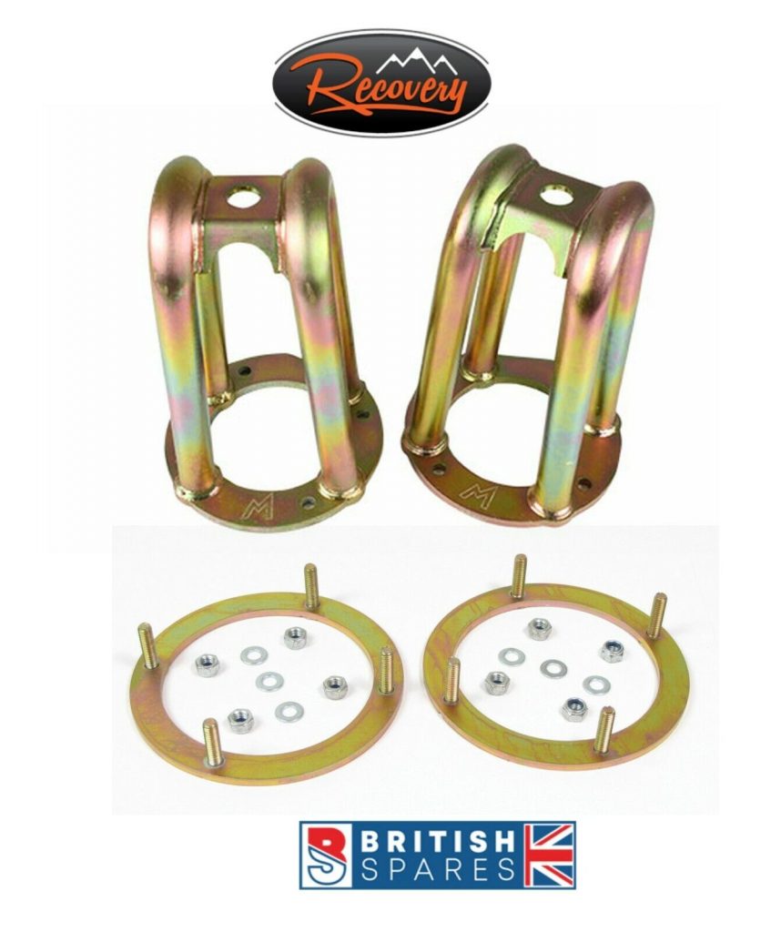 LR DEFENDER 90/110/130 – TERRAFIRMA FRONT TUBULAR SHOCK TURRET KIT ...